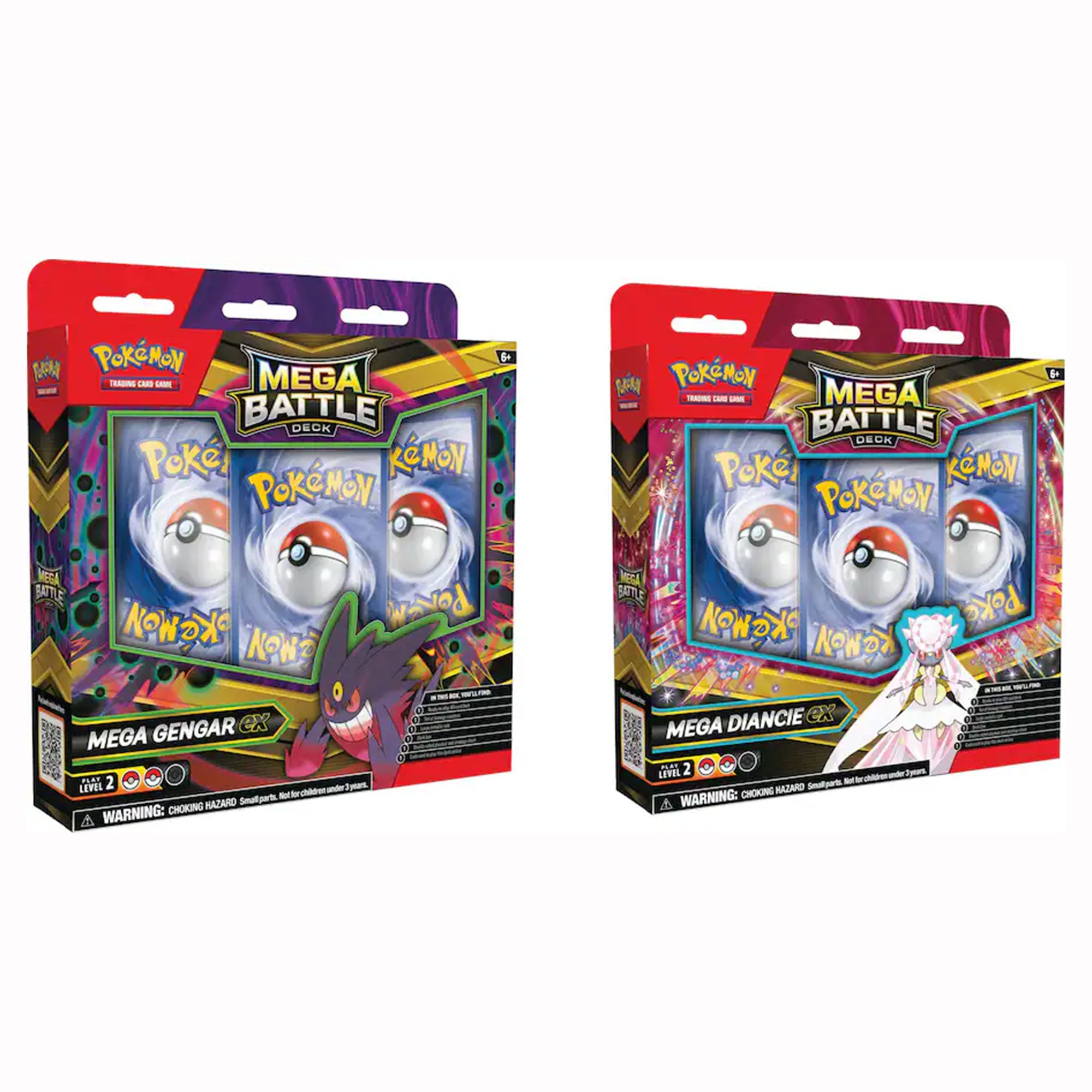 Pokémon TCG: Mega Battle Deck Mega Gengar ex or Mega Diancie ex – Poke FL